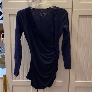 INC International Concepts | Tops | Inc Long Sleeve Top In Blue | Poshmark